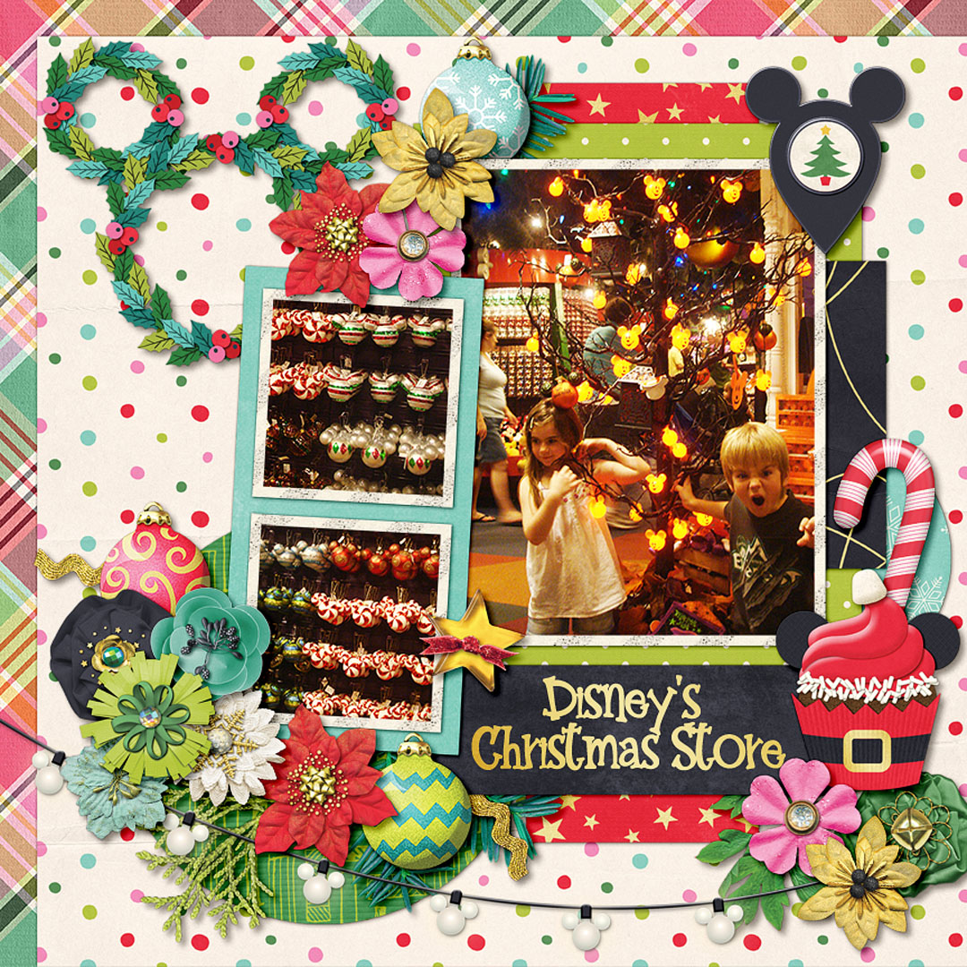 GingerScraps :: Embellishments :: Holiday Magic (word bits)