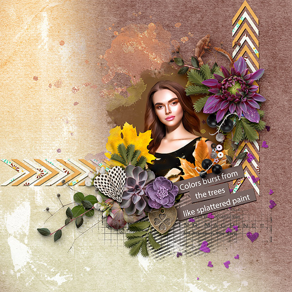Naturally Beautiful-Page Kit