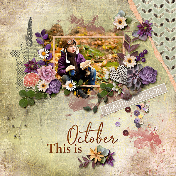 Naturally Beautiful-Page Kit