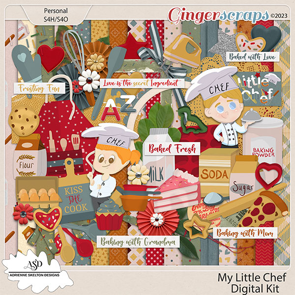 My Little Chef - By Adrienne Skelton Designs