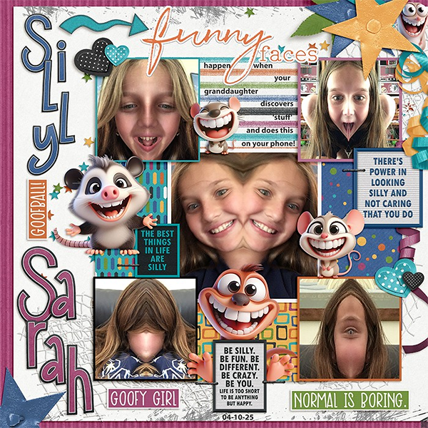 GingerScraps :: Kits :: Funny Faces by BoomersGirl Designs
