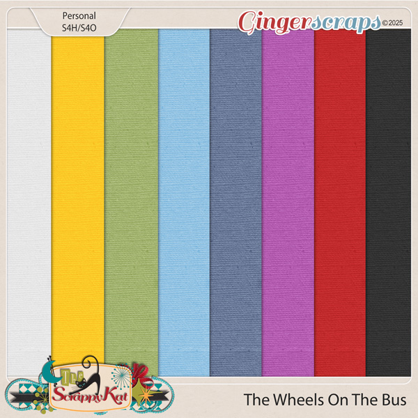 GingerScraps :: Kits :: The Wheels on the Bus Kit by The Scrappy Kat