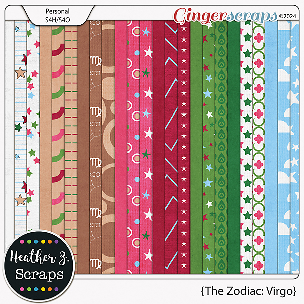 GingerScraps :: Kits :: The Zodiac: Virgo KIT by Heather Z Scraps