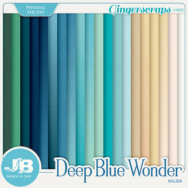 Deep Blue Wonder Bundle by JB Studio