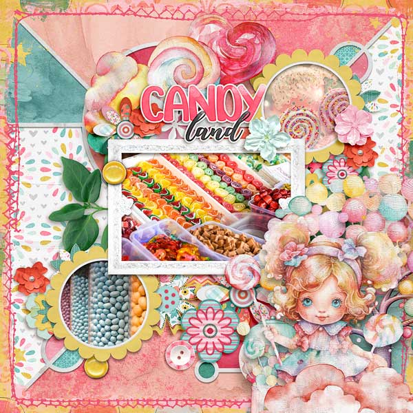 Sweet as Candy Messy Edges by Aimee Harrison