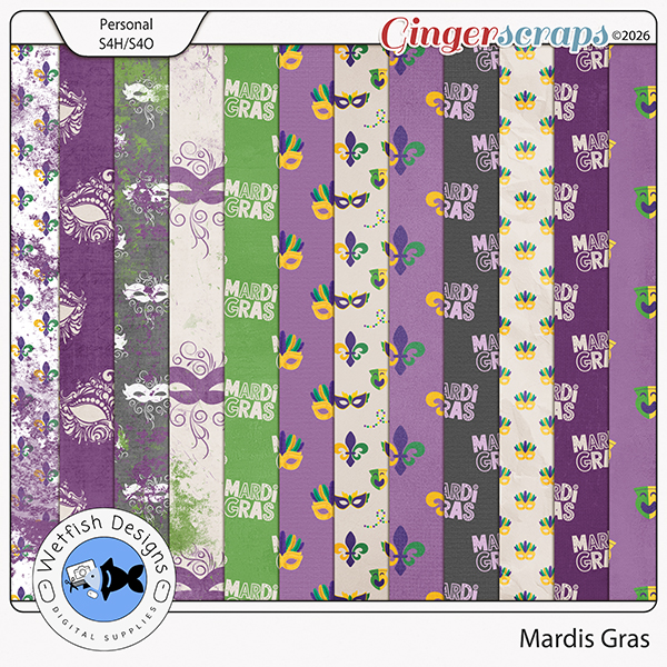 Mardi Gras by Wetfish Designs