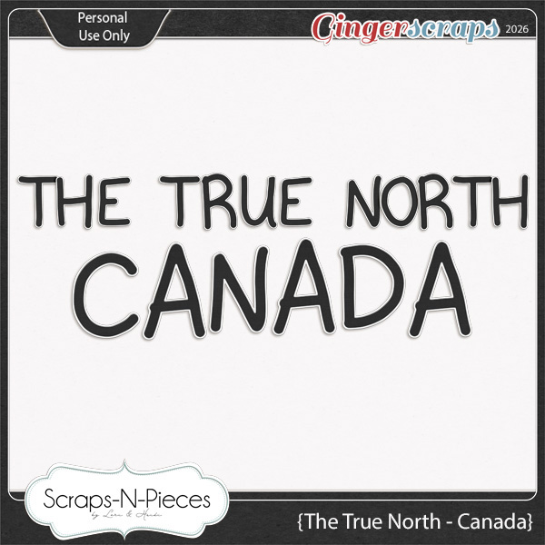 GingerScraps :: Kits :: The True North-Canada Kit by Scraps N Pieces