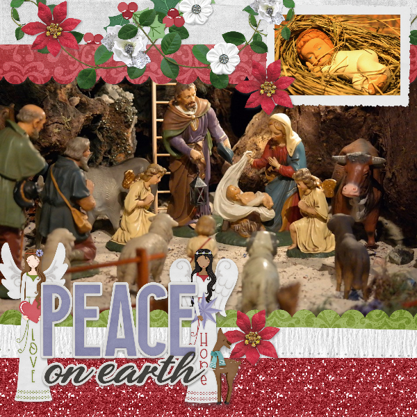 Peace On Earth Page Kit by Aimee Harrison