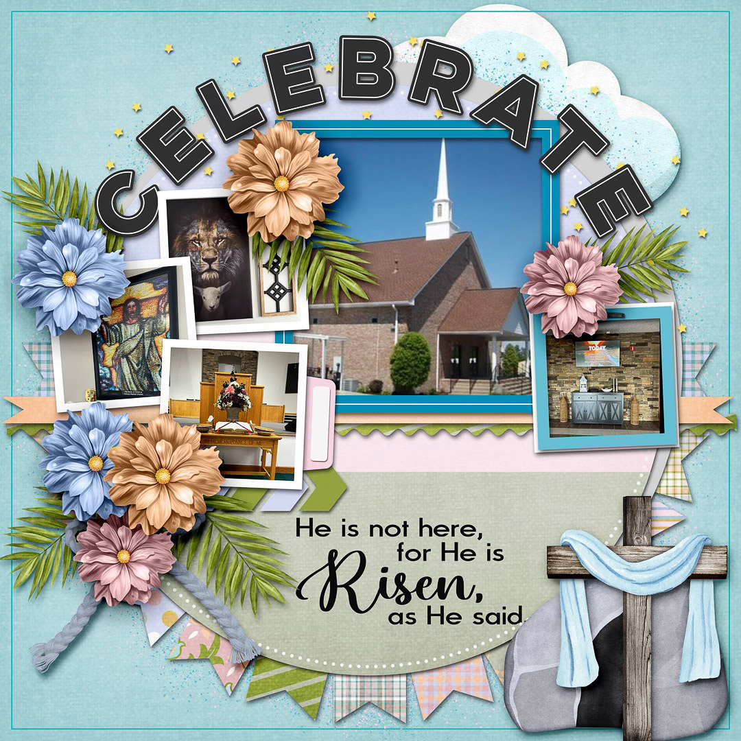He is Risen from Designs by Lisa Minor