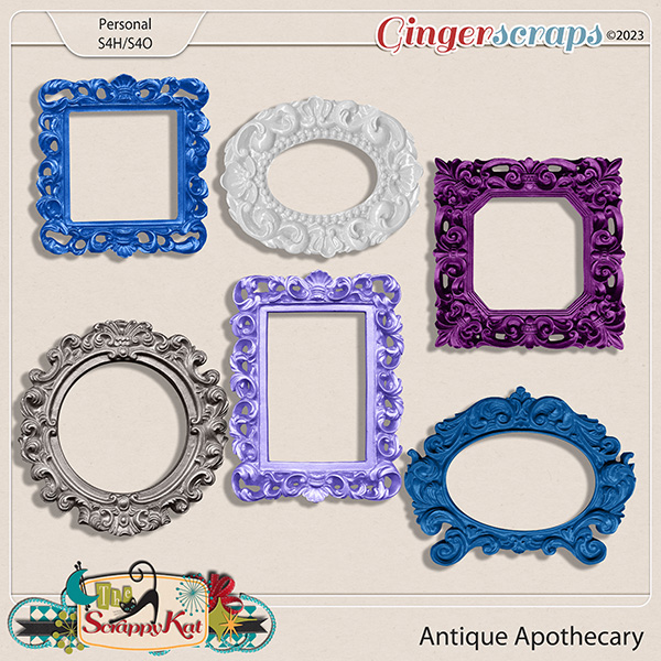 GingerScraps :: Bundled Goodies :: Antique Apothecary Bundle by The ...
