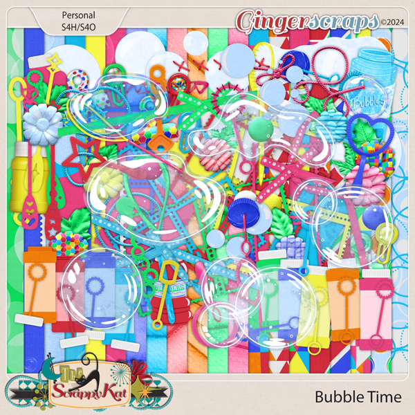 GingerScraps :: Embellishments :: Bubble Time Kids by The Scrappy Kat
