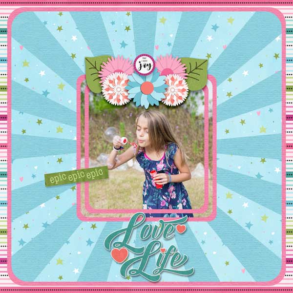 GingerScraps :: Templates :: SunRays Template Set by ScrapChat Designs