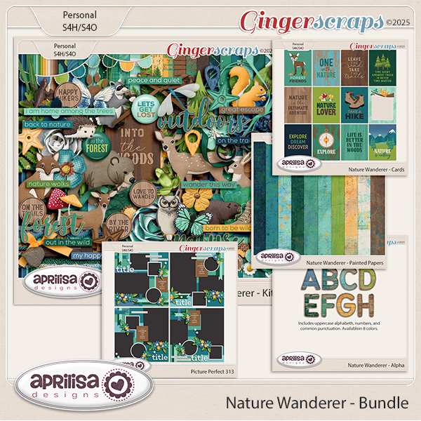 GingerScraps :: Bundled Goodies :: Nature Wanderer - Bundle by Aprilisa ...