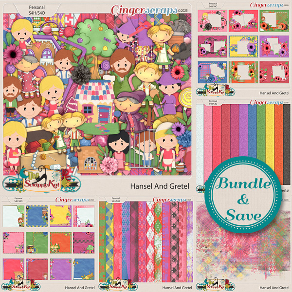 GingerScraps :: Bundled Goodies :: Hansel and Gretel Bundle by The ...