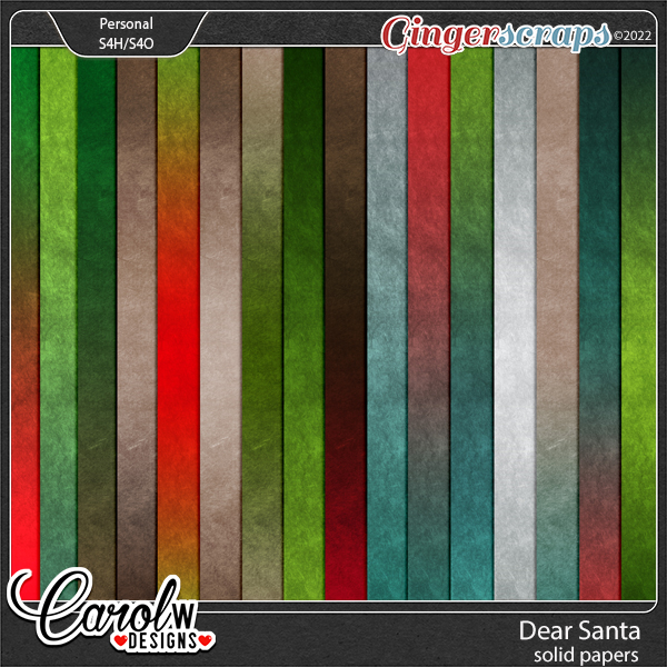 Dear Santa-Solid paper