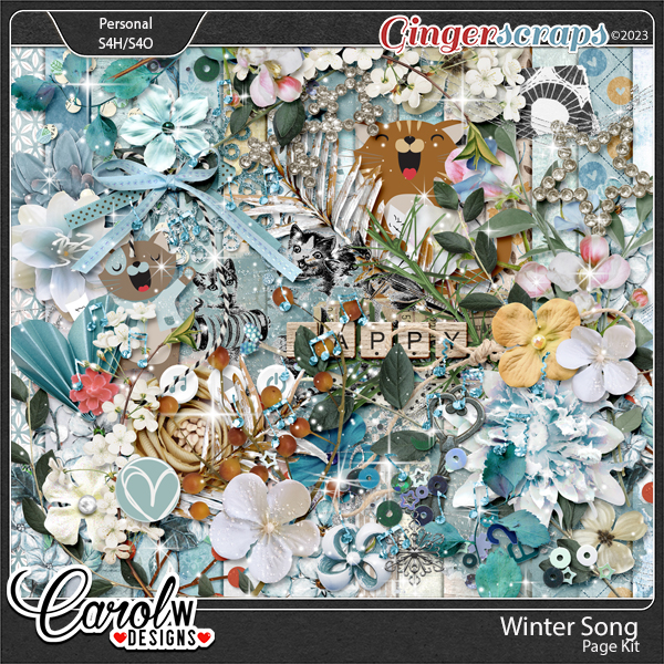 Winter Song-Page Kit