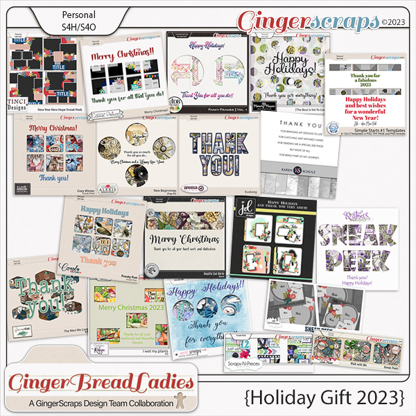GingerScraps :: Grab Bags :: Holiday Gift {2023}