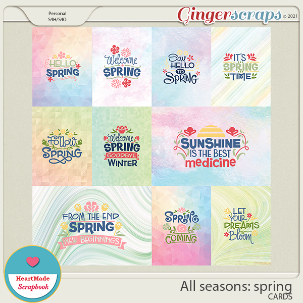 Welcome spring, goodbye winter!