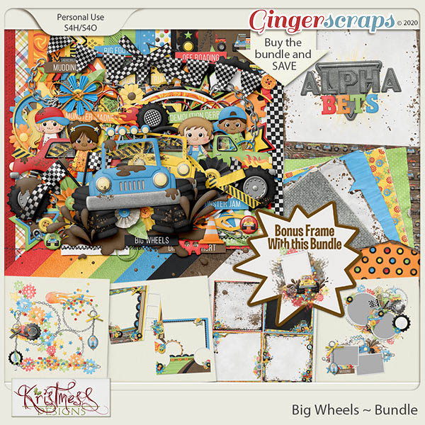 GingerScraps :: Bundled Goodies :: Big Wheels Bundle