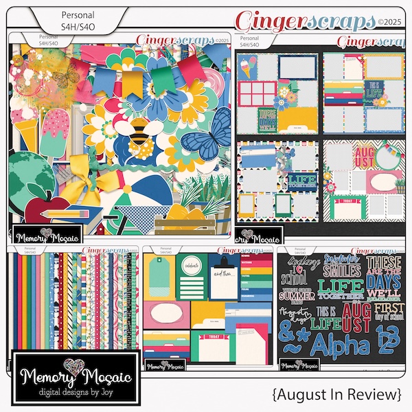 GingerScraps :: Kits :: August In Review by Memory Mosaic
