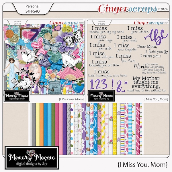 GingerScraps :: Kits :: I Miss You, Mom by Memory Mosaic
