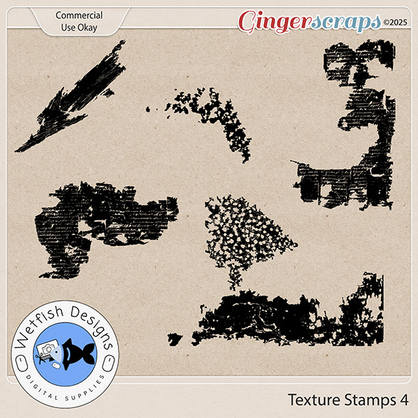 Texture Stamps 4 by Wetfish Designs