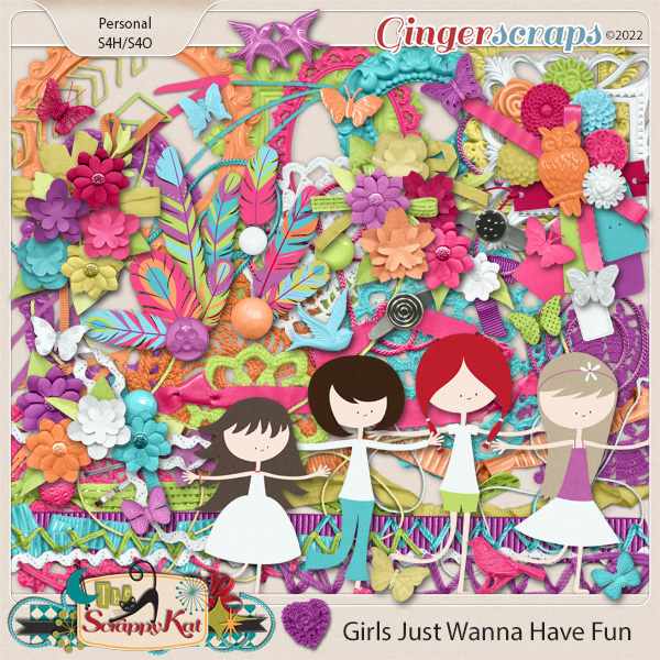 GingerScraps :: Embellishments :: Girls Just Wanna Have Fun Element ...
