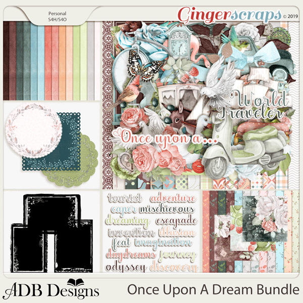 GingerScraps :: Bundled Goodies :: Once Upon A Dream Bundle by ADB Designs