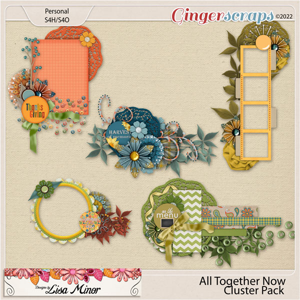 All Together Now Cluster Pack from Designs by Lisa Minor
