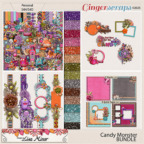 Candy Monster BUNDLE from Designs by Lisa Minor
